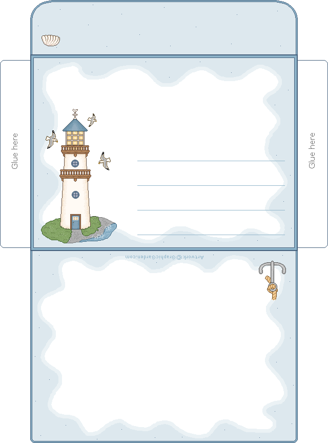 21 ideas de SOBRES PARA IMPRIMIR | sobres decorados, plantilla de sobre ...